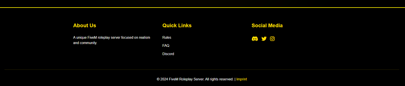 SirRezi_Website – Modern Server Website Template for FiveM v2 [Free ...