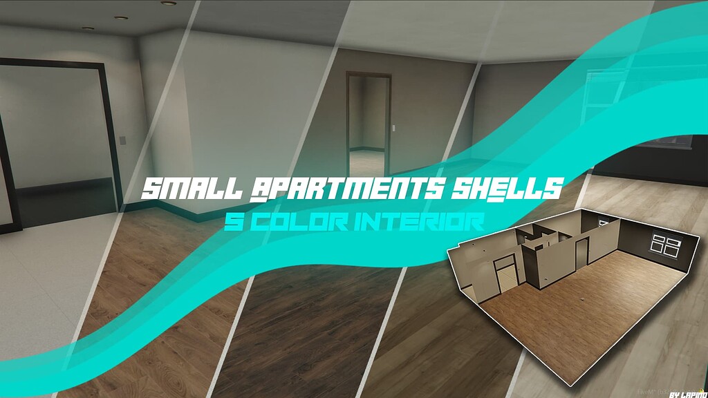 [MLO] 5 Small Apartments Shell - (5 Interior Color) - FiveM Releases ...
