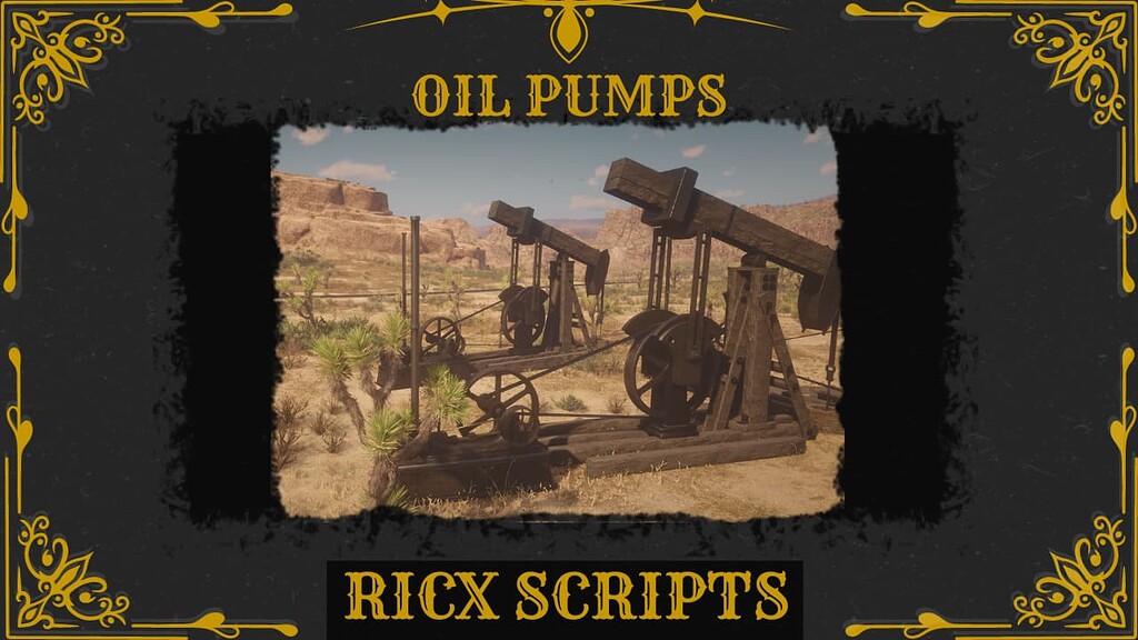 Oil Pumps - RedEM:RP/RSG/QBR/QR/VORP - RedM Releases - Cfx.re Community