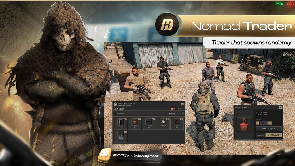 Nomad Trader [Random Spawning Trader] - FiveM Releases - Cfx.re Community