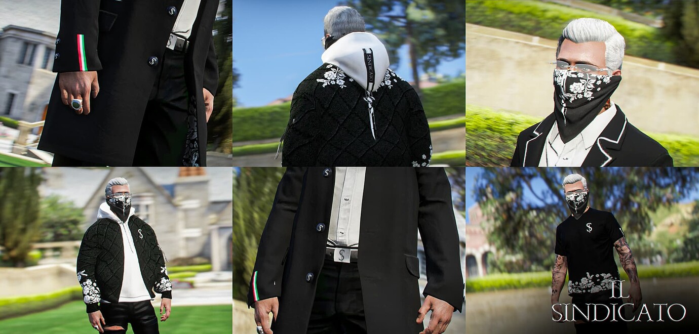 🔪 Sindicato Gang Clothing | Male + Female [PAID][CLOTH] - FiveM Releases - Cfx.re Community