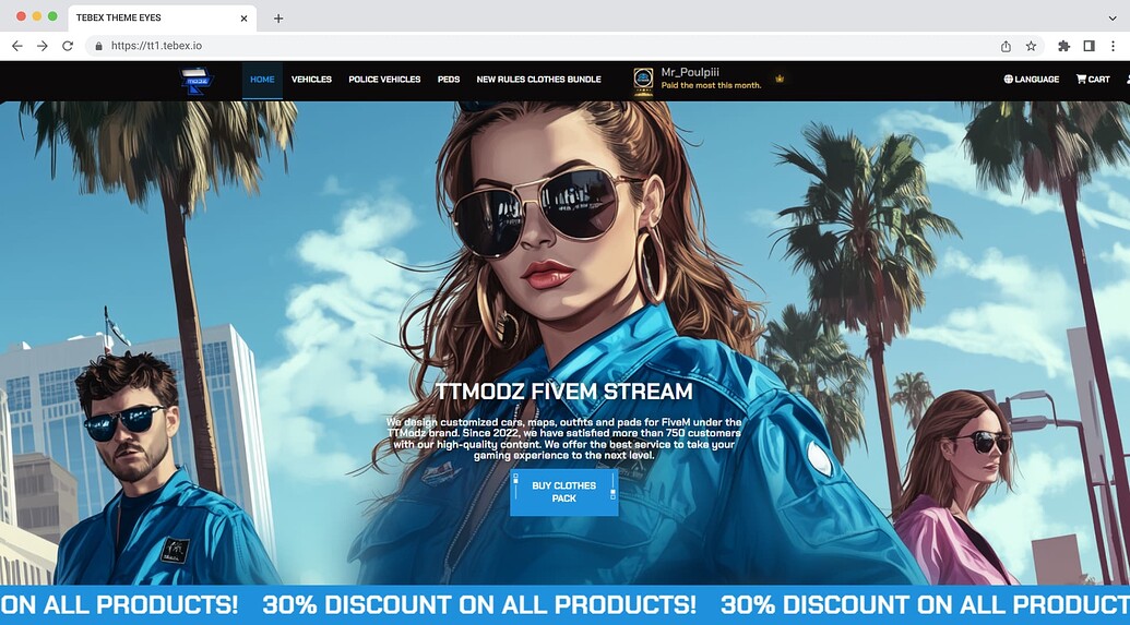 Tebex Template Webstore - FiveM Releases - Cfx.re Community