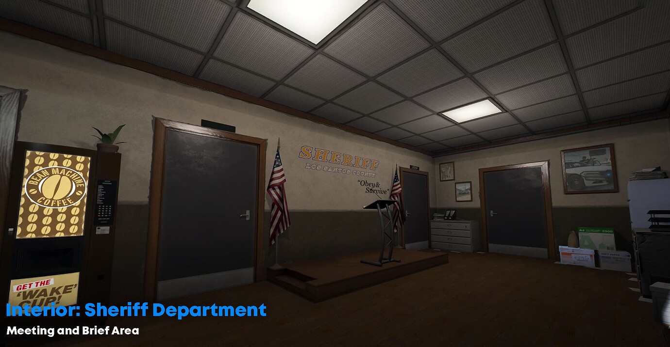 [MLO] NEW PRICE! Sandy Shores Sheriff's Station - FiveM Releases - Cfx ...