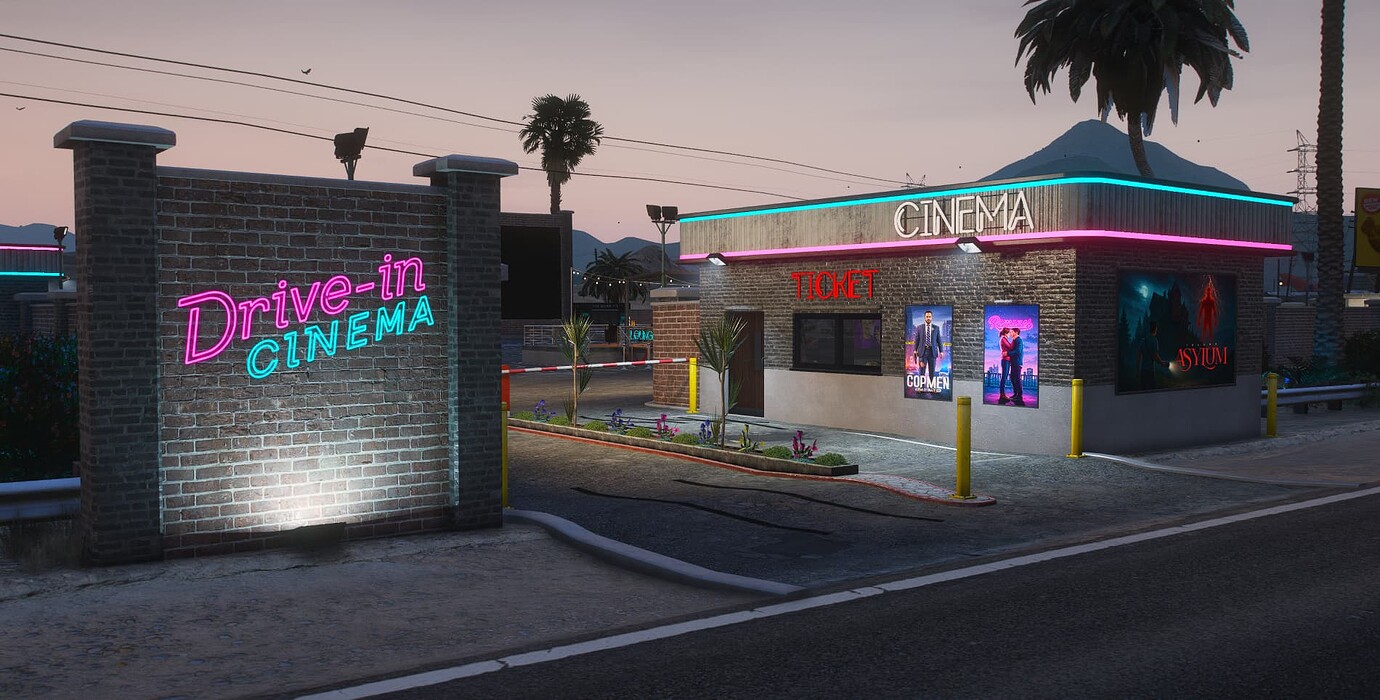 [PAID][MLO] Drive-in Cinema - FiveM Releases - Cfx.re Community