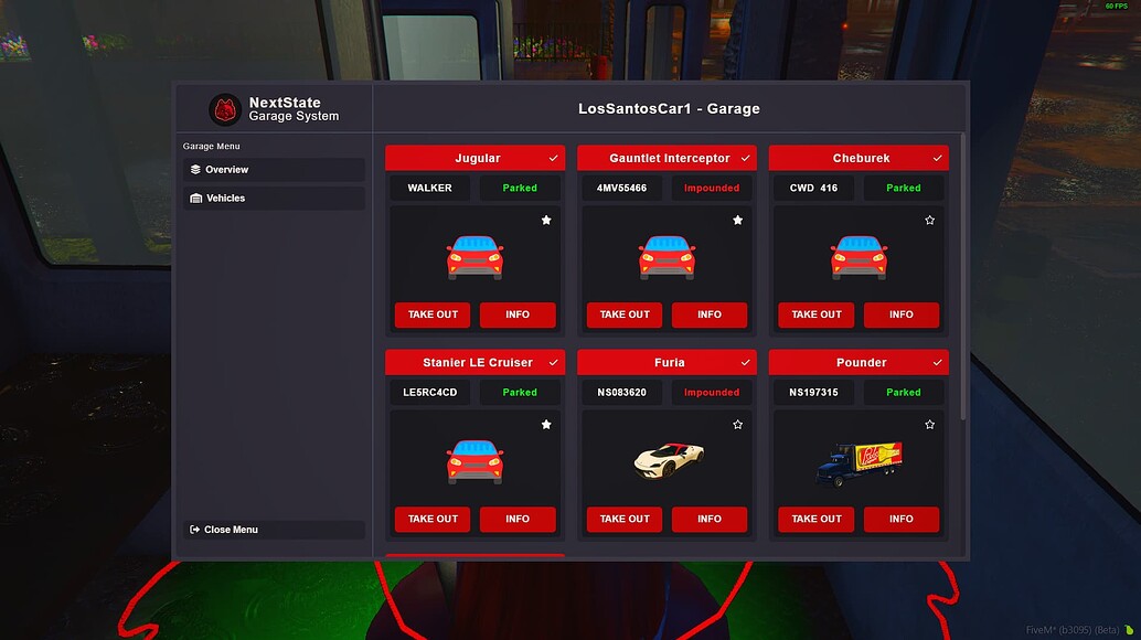 [PAID] [ESX] NS Garage System - FiveM Releases - Cfx.re Community