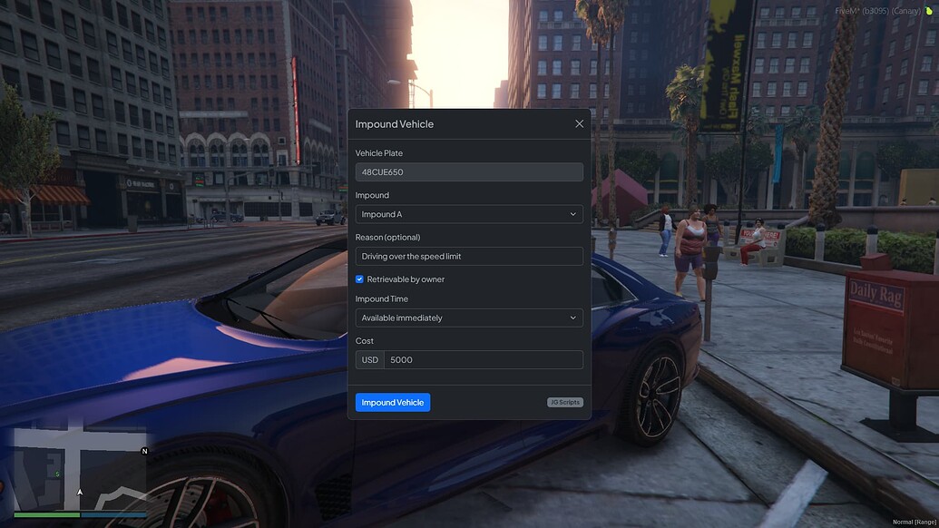 [QB/Qbox/ESX] JG Advanced Garages v3 - Beautiful public, private, job & gang garages with ...