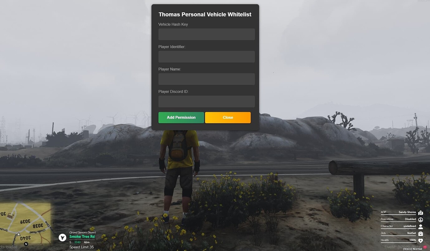 Vehicle Whitelist - Clean UI - FiveM Releases - Cfx.re Community