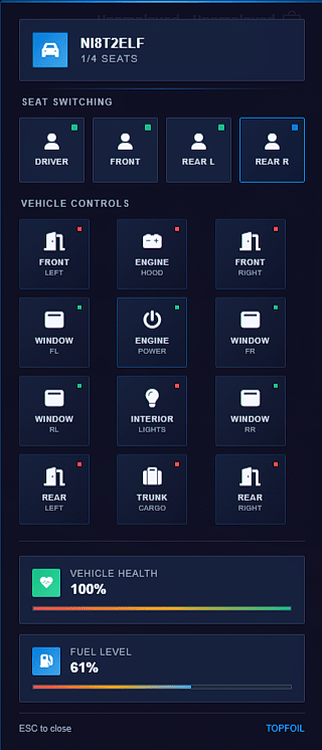 [FREE] Ignis Scripts - Vehicle Control System - FiveM Releases - Cfx.re ...