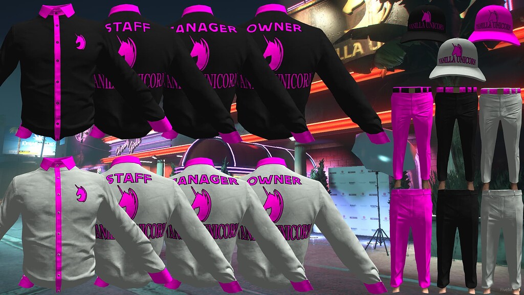 Vanilla Shirt Uniform 1 for Male and Female [Lore Friendly] [On Sale ...