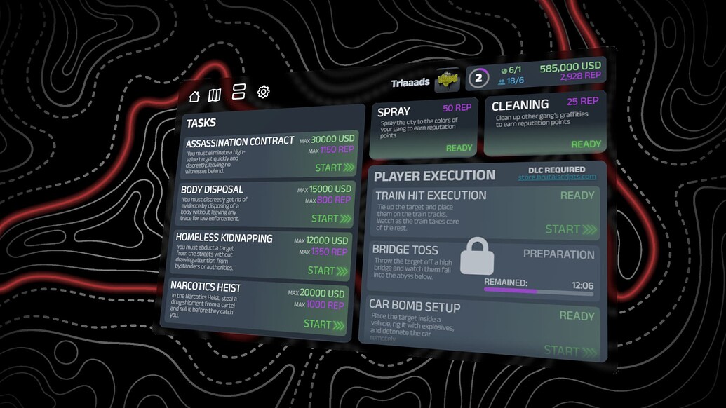 Gang System [ESX/QBCORE/QBOX] Brutal Scripts - FiveM Search