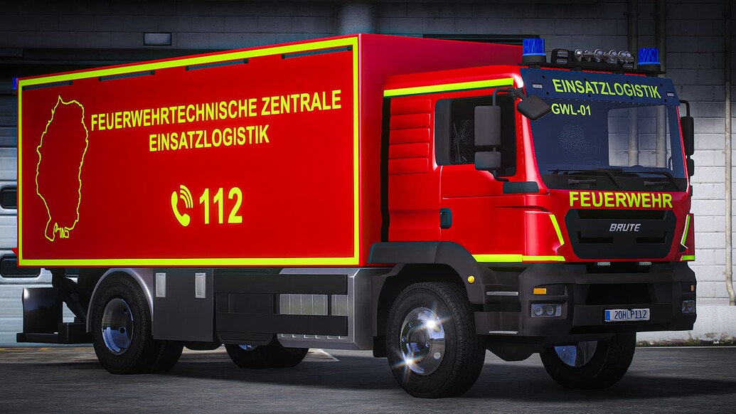 Brute Fire Truck GWL1 - NON-ELS + ELS - FiveM Releases - Cfx.re Community