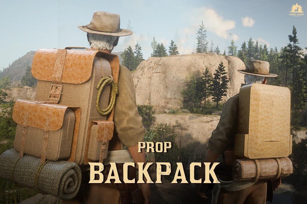 Hawk Prop Backpack - RedM Releases - Cfx.re Community