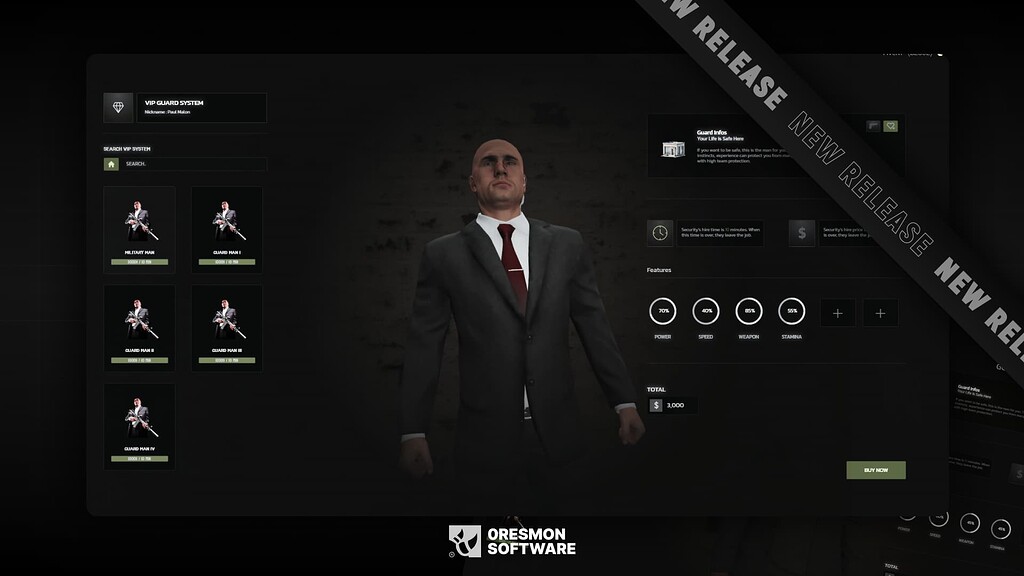 Npc Bodyguard Script (Full Sync, Chauffeur, Group Security Guard, Zone ...