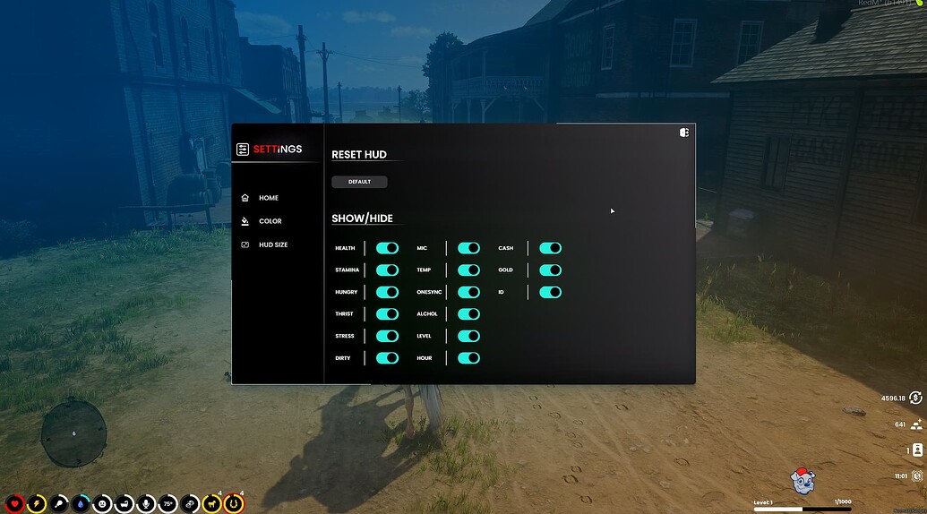 FX-Hud/Metabolism System - RedM Releases - Cfx.re Community