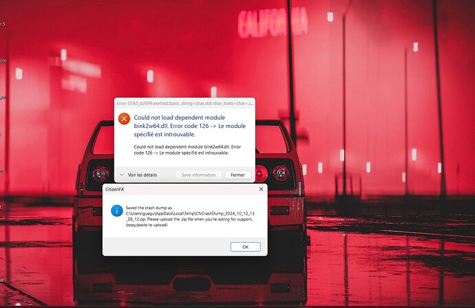 Fivem problem at launch - FiveM Client Support - Cfx.re Community
