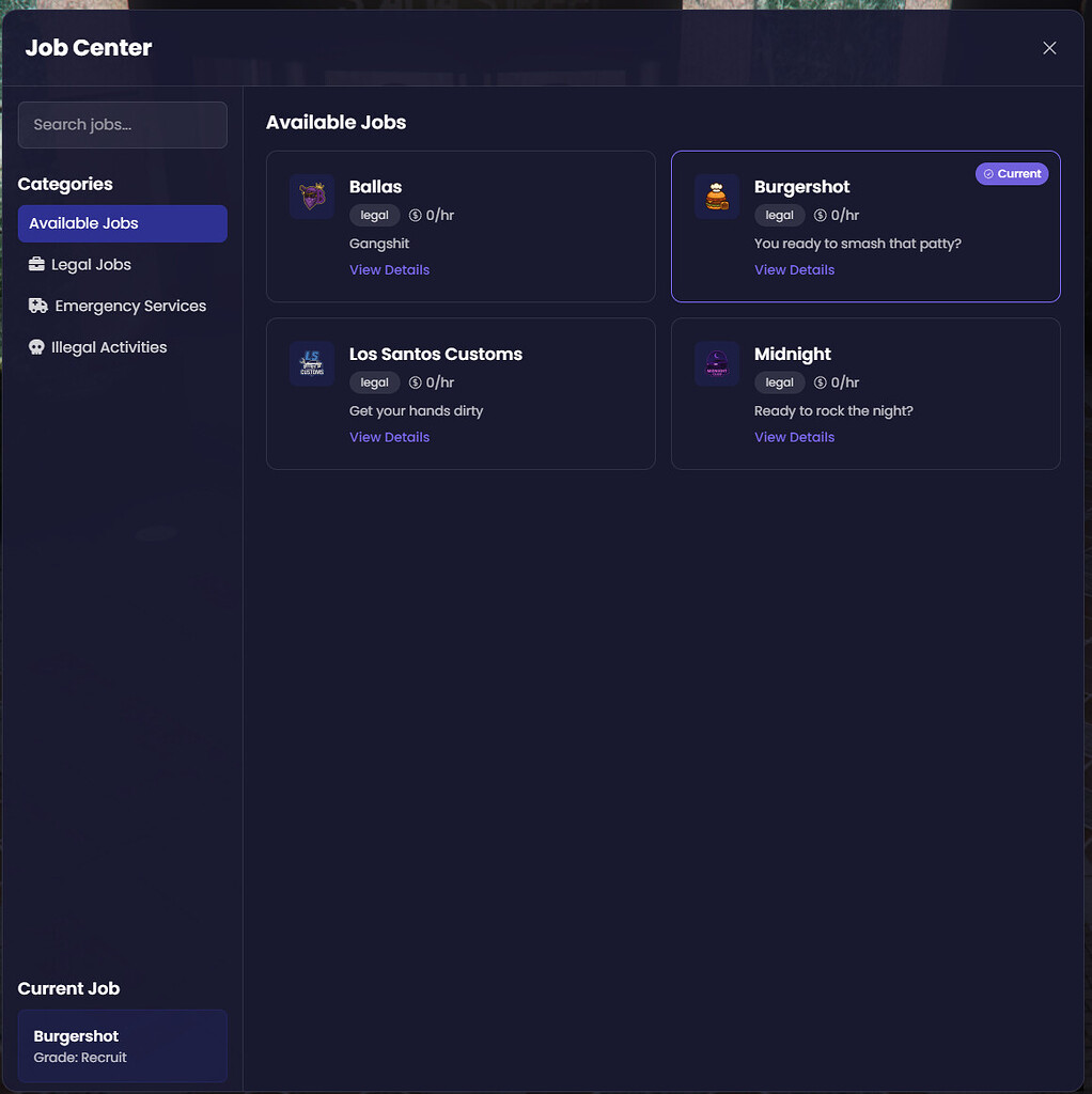 [PAID] fourtwenty_jobcenter - Fully In-Game Job & Center Management ...