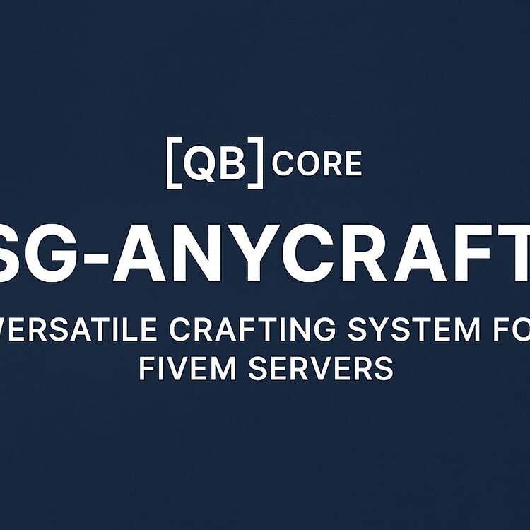 [QBCore] [FREE] Advanced Crafting - FiveM Releases - Cfx.re Community