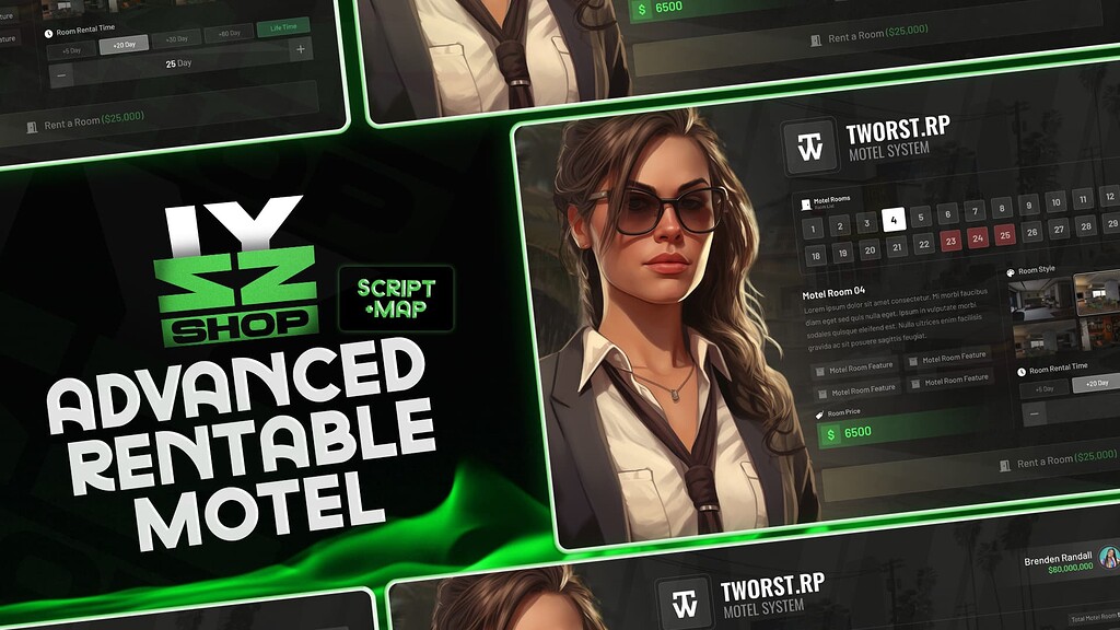 Advanced RentableMotel /Map+Script - FiveM Releases - Cfx.re Community