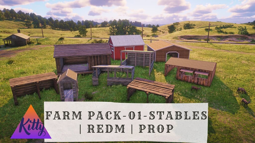Farm Pack 01 | Stables || REDM PROPS - RedM Releases - Cfx.re Community