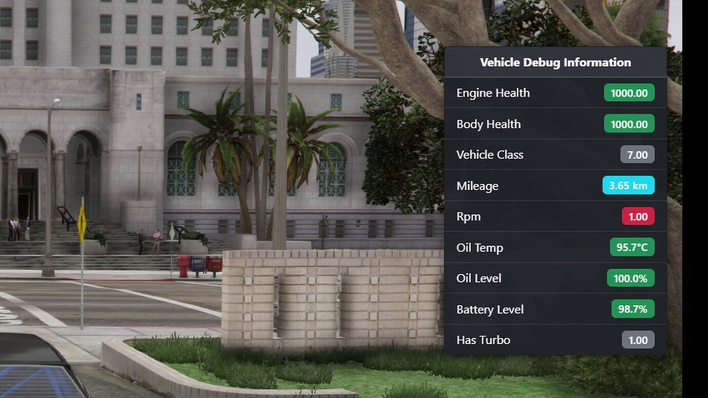 Vehicle Damage System (Engine Oil, Battery, Mileage and More) [Vehicle ...