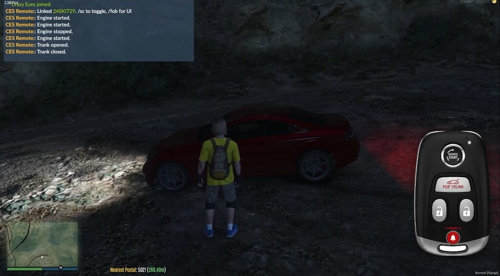 [STANDALONE] Advanced Vehicle Remote w/ Key Fob - FiveM Releases - Cfx ...