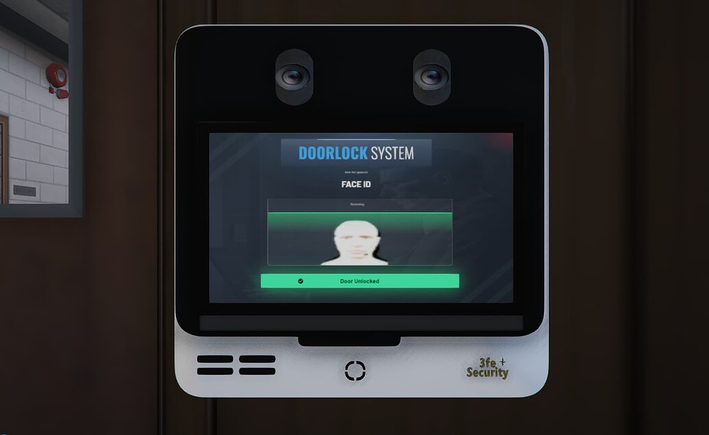 FRKN-DOORLOCK | Fivem door lock system with face scanner and password ...