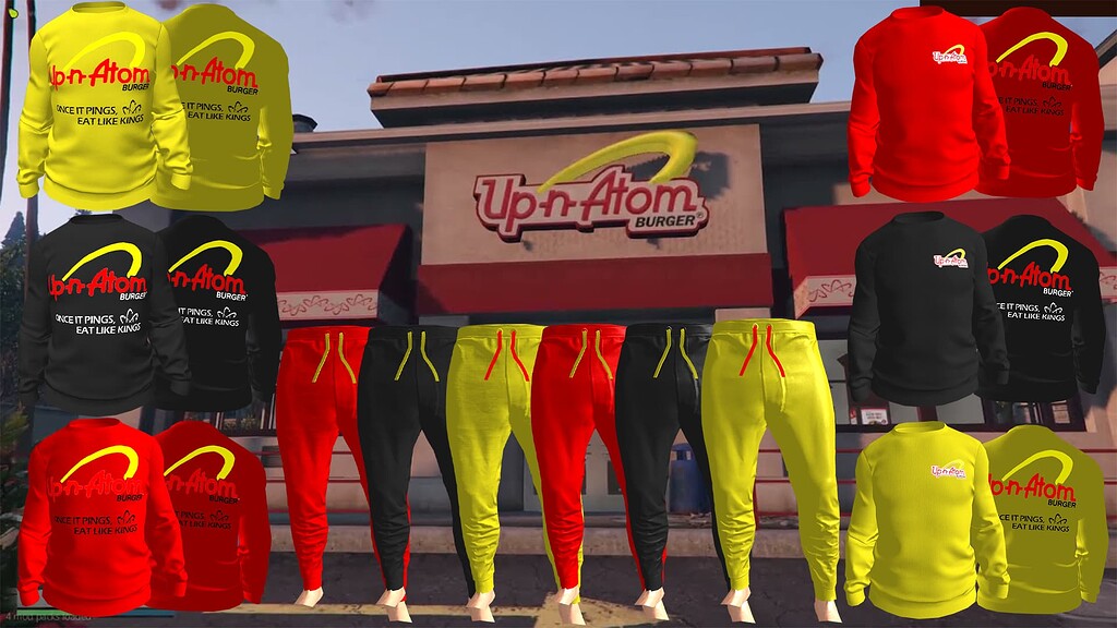 Up n Atom Tops for Male and Female [Lore Friendly] - FiveM Releases ...