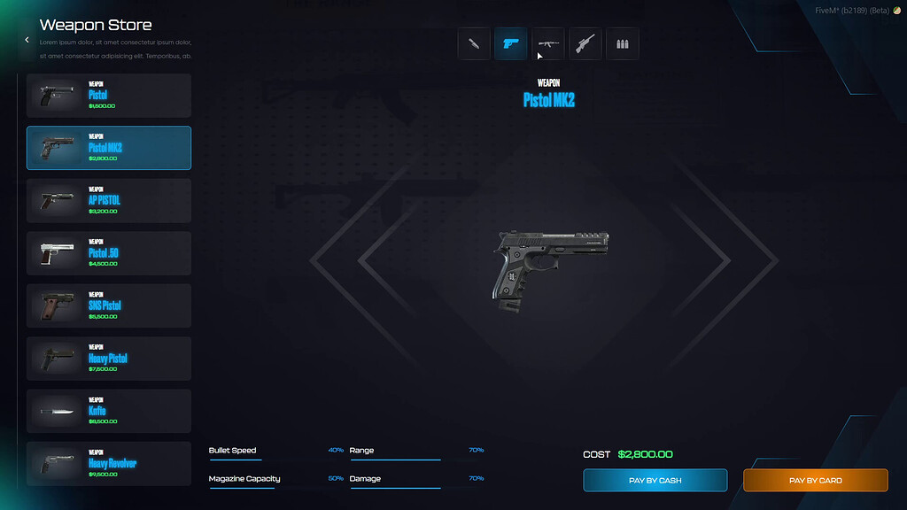 Weapon Shop | STG [ESX/QB] - Releases - Cfx.re Community