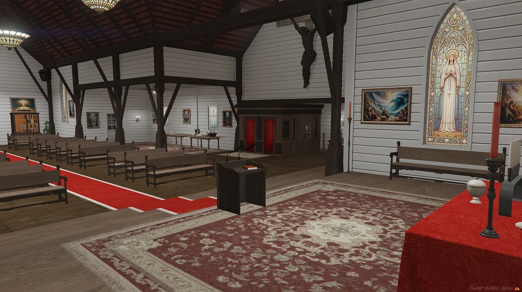 [MLO] Church ( 4 interiors , 3 locations + props ) - FiveM Releases ...