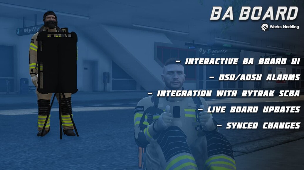 [All Frameworks] 🔥 Realistic BA Entry Control Board – Fire Service ...