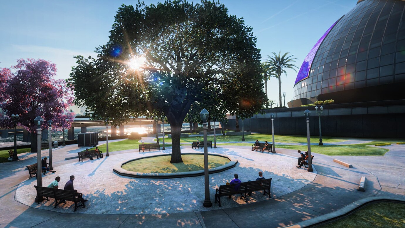 [PAID][MLO] SeaDome – Over-Ocean LED Sphere w/ Parking Hub, Bridge, 360 ...