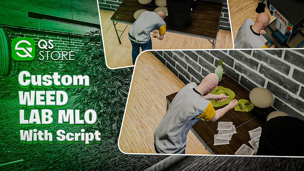 [FREE] [Map & Script] Custom Weed Lab Map And Weed Script - FiveM ...