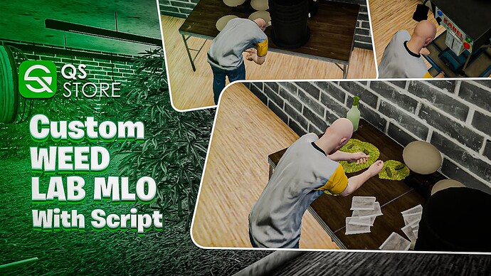 [Paid] [Map & Script] Custom Weed Lab Map And Weed Script - FiveM Releases - Cfx.re Community