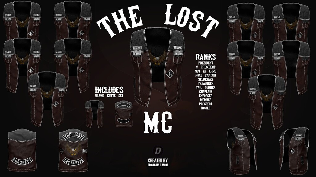 [Paid] Lore Friendly Lost MC Kutte Package - FiveM Releases - Cfx.re ...