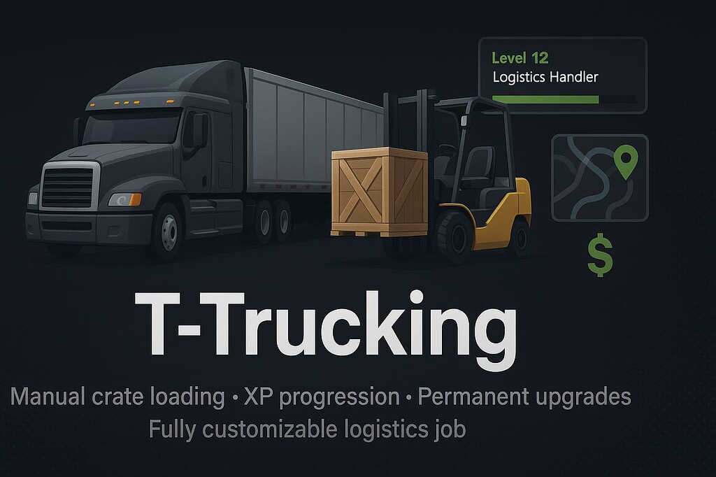 [Paid] T-Scripts Trucking - FiveM Releases - Cfx.re Community
