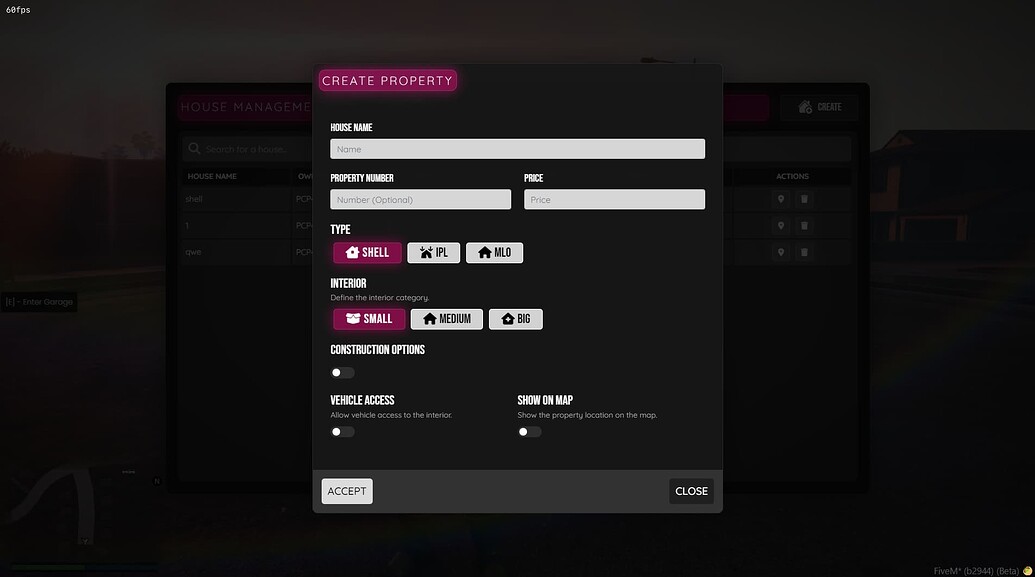 Origen Housing - QBCore, ESX & Custom - FiveM Releases - Cfx.re Community