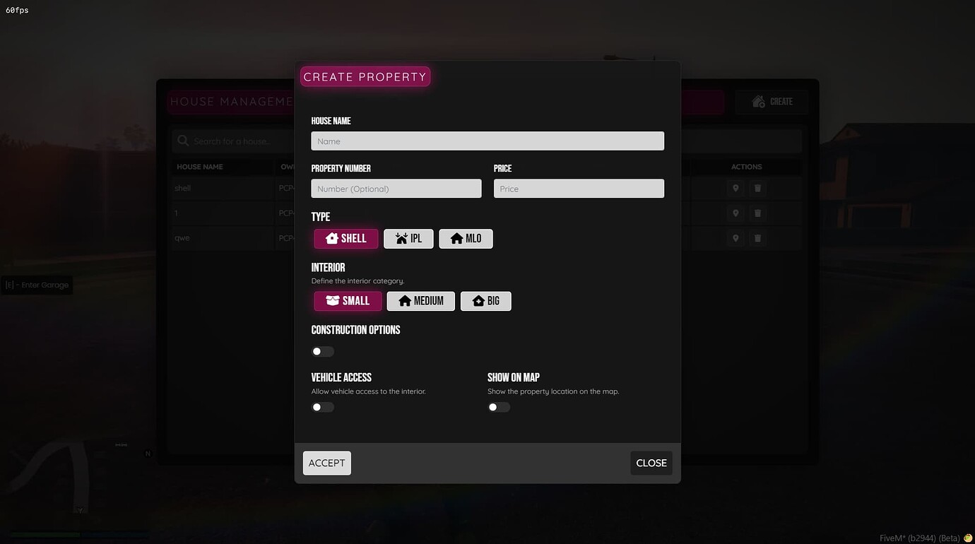 Origen Housing - QBCore, ESX & Custom - FiveM Releases - Cfx.re Community