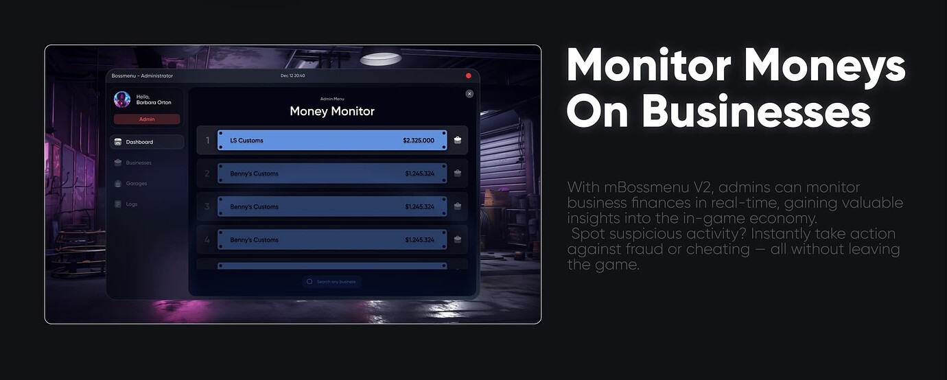 CodeM mBossmenu v2 - Advanced Bossmenu System! - FiveM Releases - Cfx.re Community