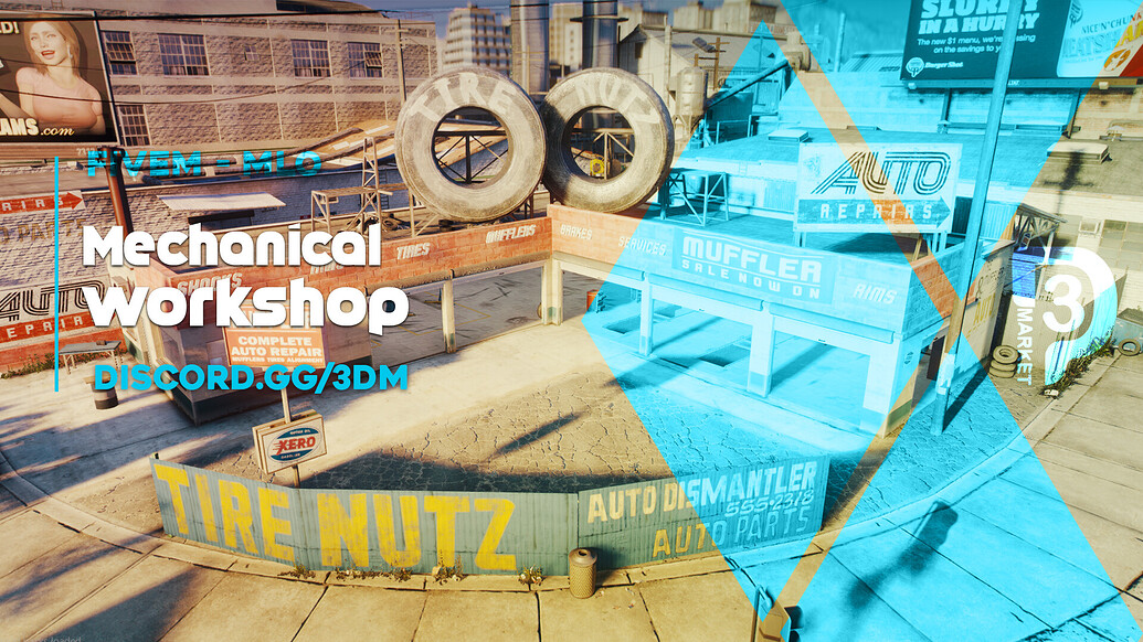[Free MLO] Mechanical workshop 🗺 - FiveM Releases - Cfx.re Community
