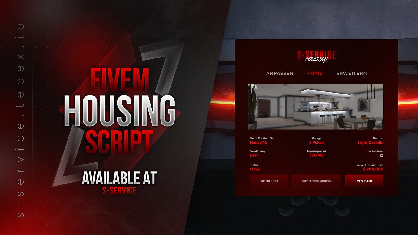 [ESX] Advanced Housing | S - Housing - FiveM Releases - Cfx.re Community