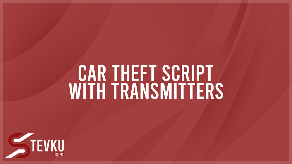 [ESX] Car theft with transmitters script - FiveM Releases - Cfx.re ...