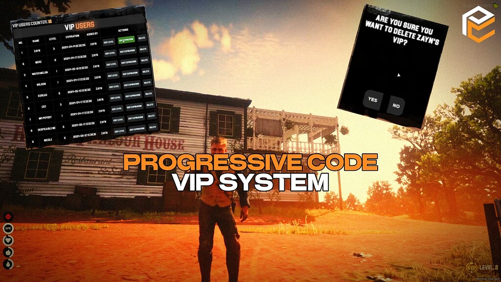 RedM VIP System - [VORP-Core, RSG-Core, QB-Core, RedEm & RPX-Core] - RedM Releases - Cfx.re ...