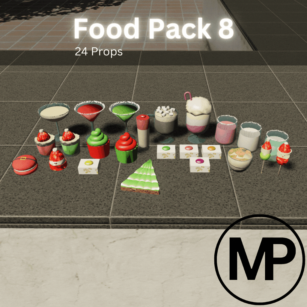 [MPW] Food Pack 8 - Xmas | 24 Props - FiveM Releases - Cfx.re Community