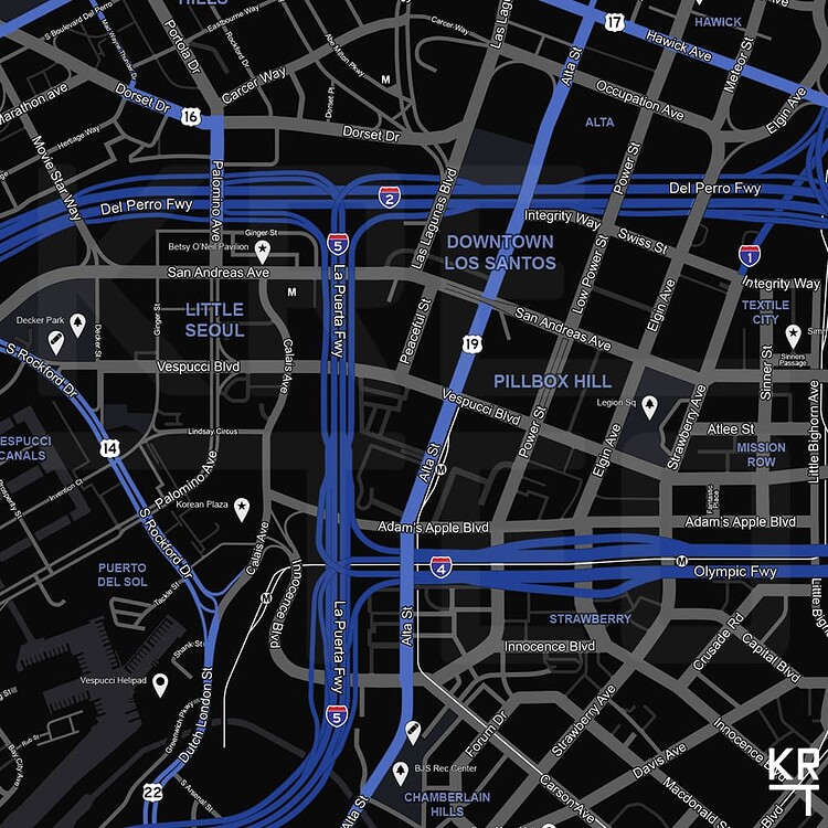 Dark Blue MINIMAP - FiveM Releases - Cfx.re Community