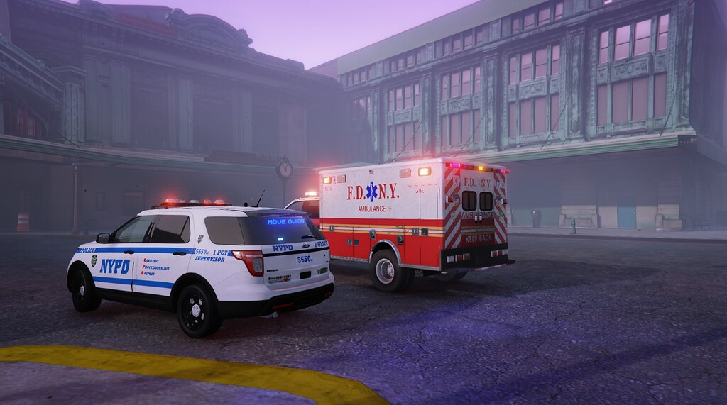 FDNY Ambo & NYPD - FiveM Snapmatic - Cfx.re Community