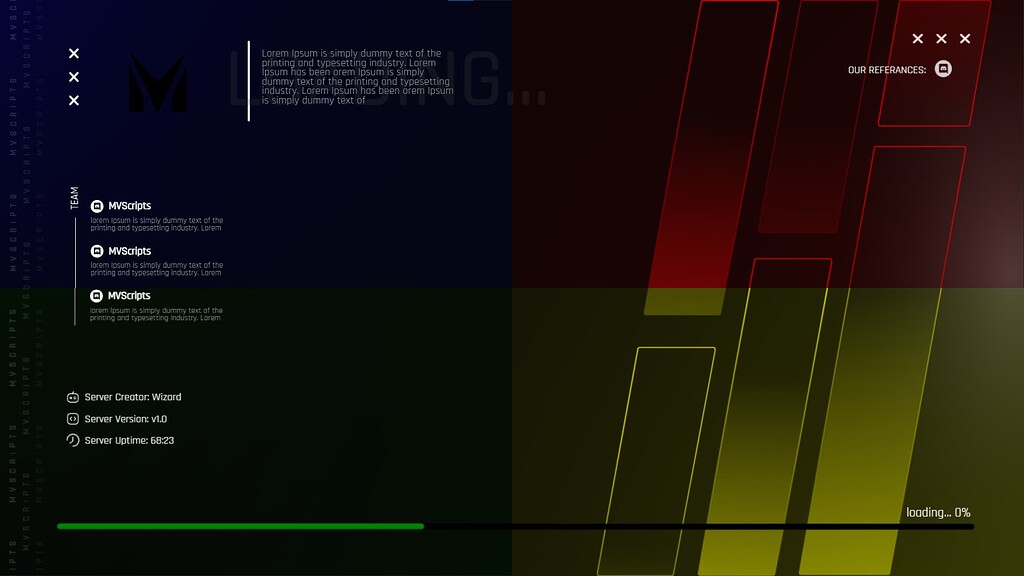 [PAID] Loading Screen - FiveM Releases - Cfx.re Community