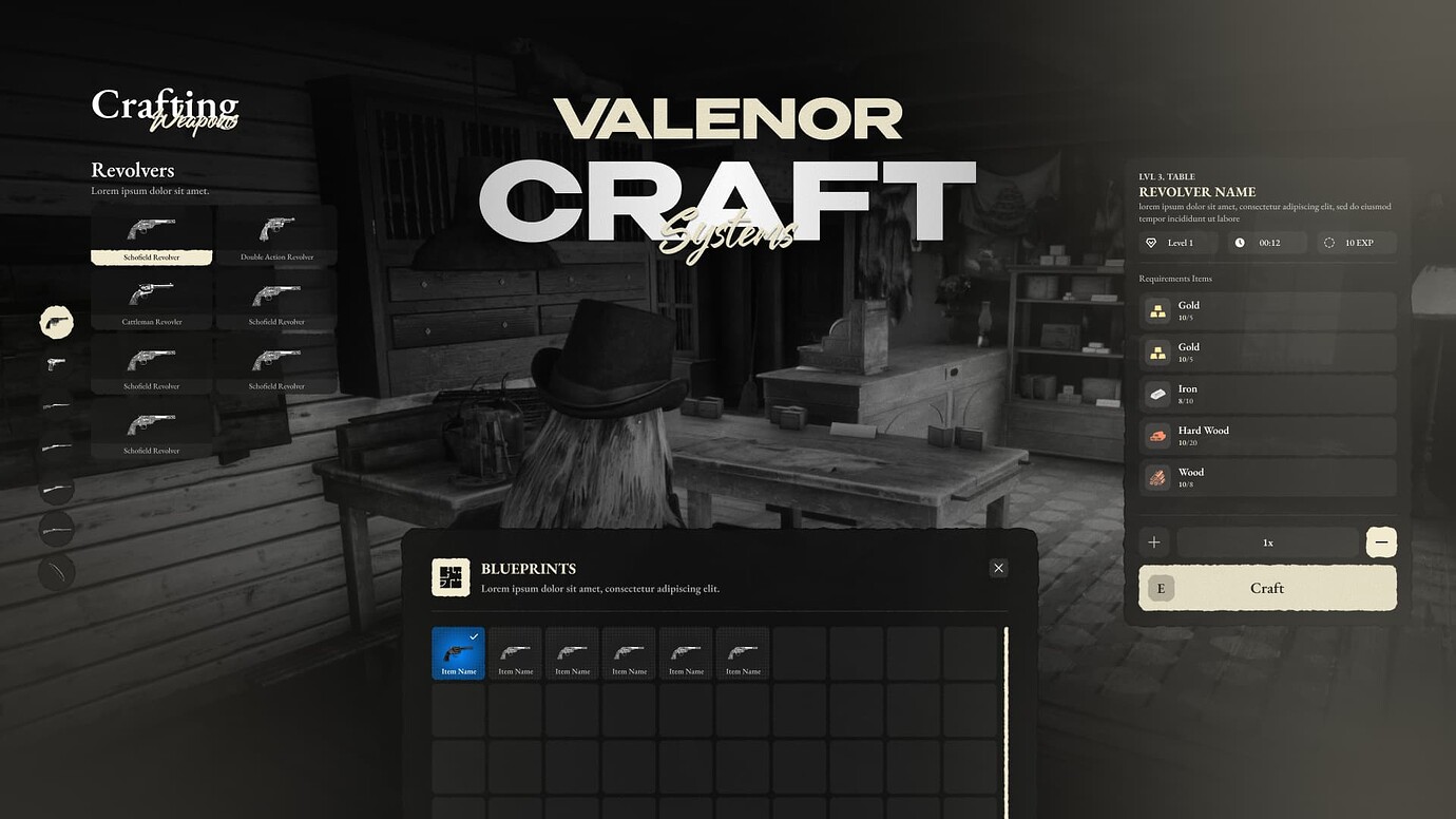 🛠️ V-Craft | Advanced Tech Tree & Crafting System - RedM Releases - Cfx ...