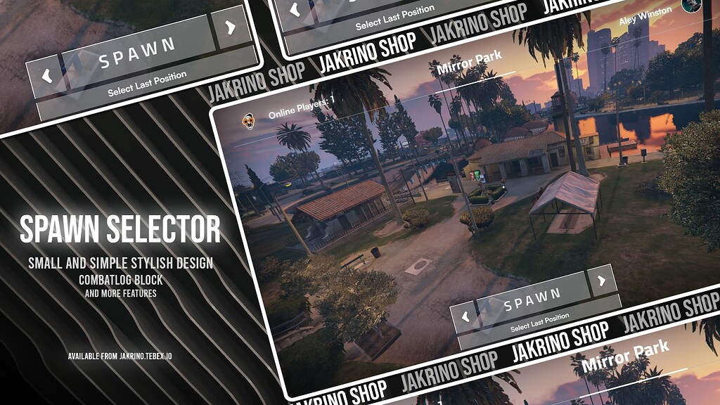 Jakrino Spawn Selector [QBCore & ESX] - FiveM Releases - Cfx.re Community