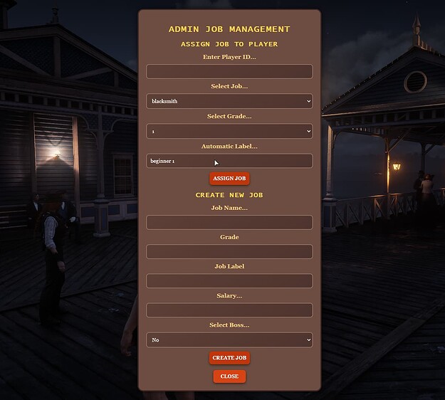 [PAID] Boss Menu Script (VORP Framework) - RedM Releases - Cfx.re Community