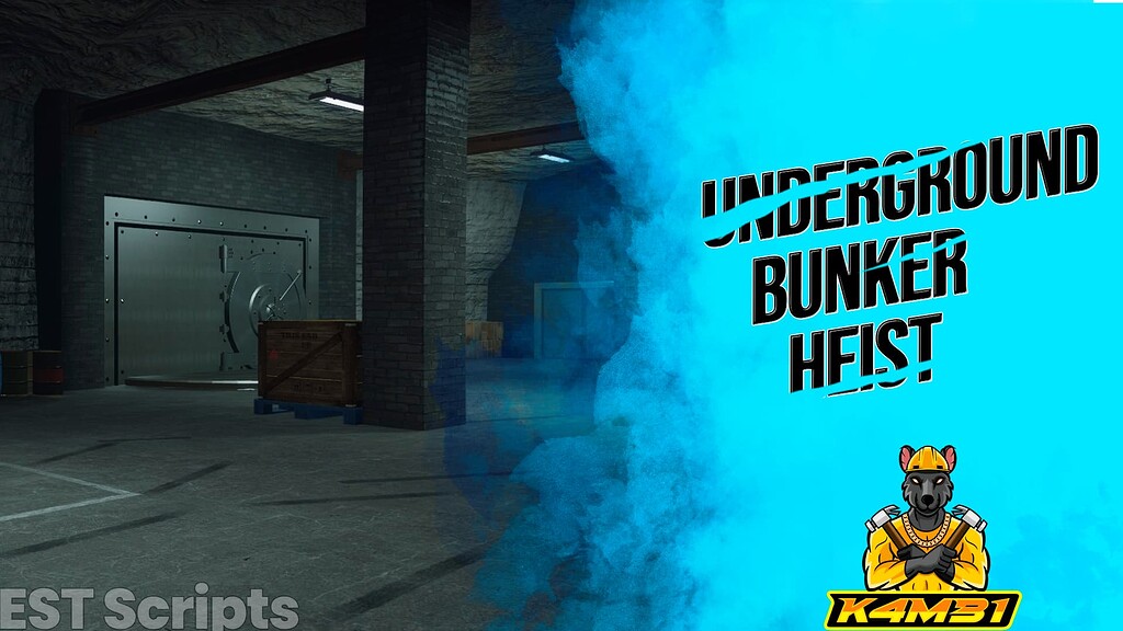 [ESX/QBCore/QBox] K4MB1 Underground Heist - FiveM Releases - Cfx.re ...